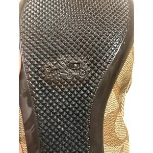Coach | Shoes | Coach Camilla Signature Monogram Ballet Flats Brown ...